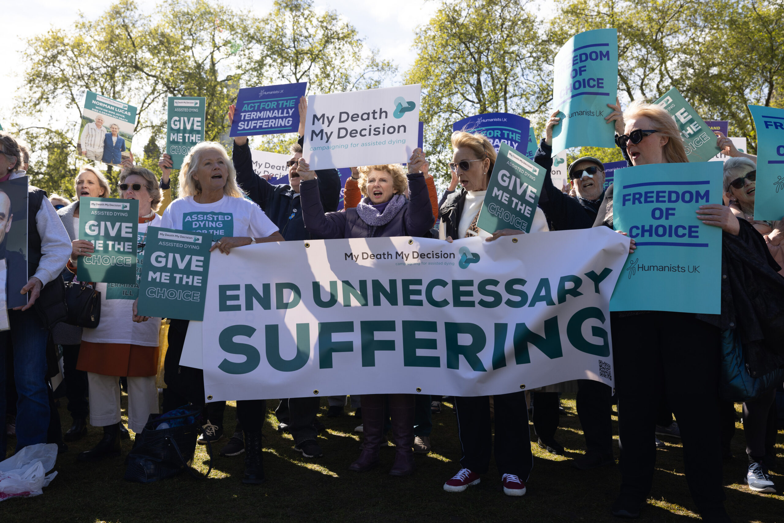 Huge Support for Assisted Dying at Rally - My Death, My Decision