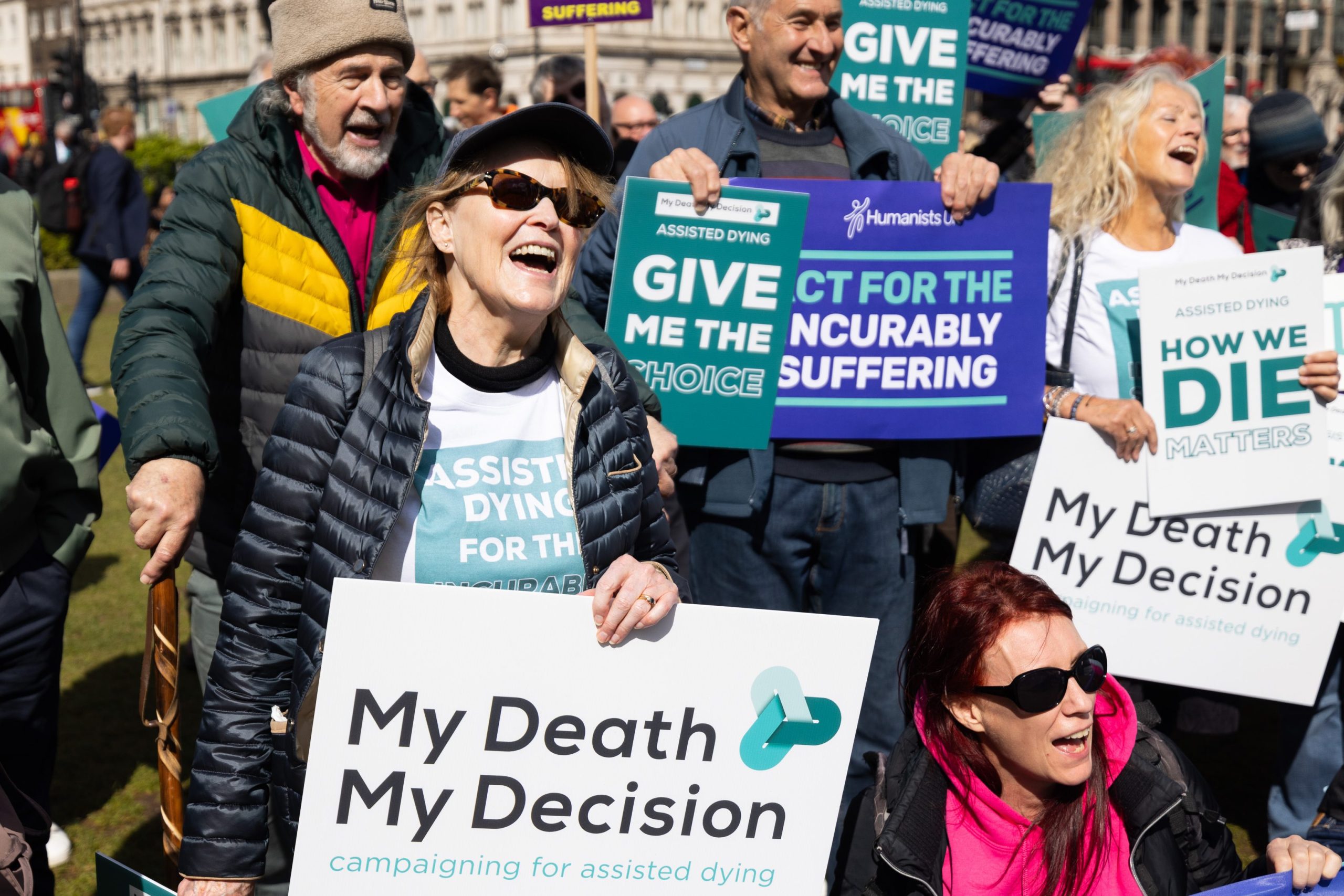 Chip in for a placard - My Death, My Decision